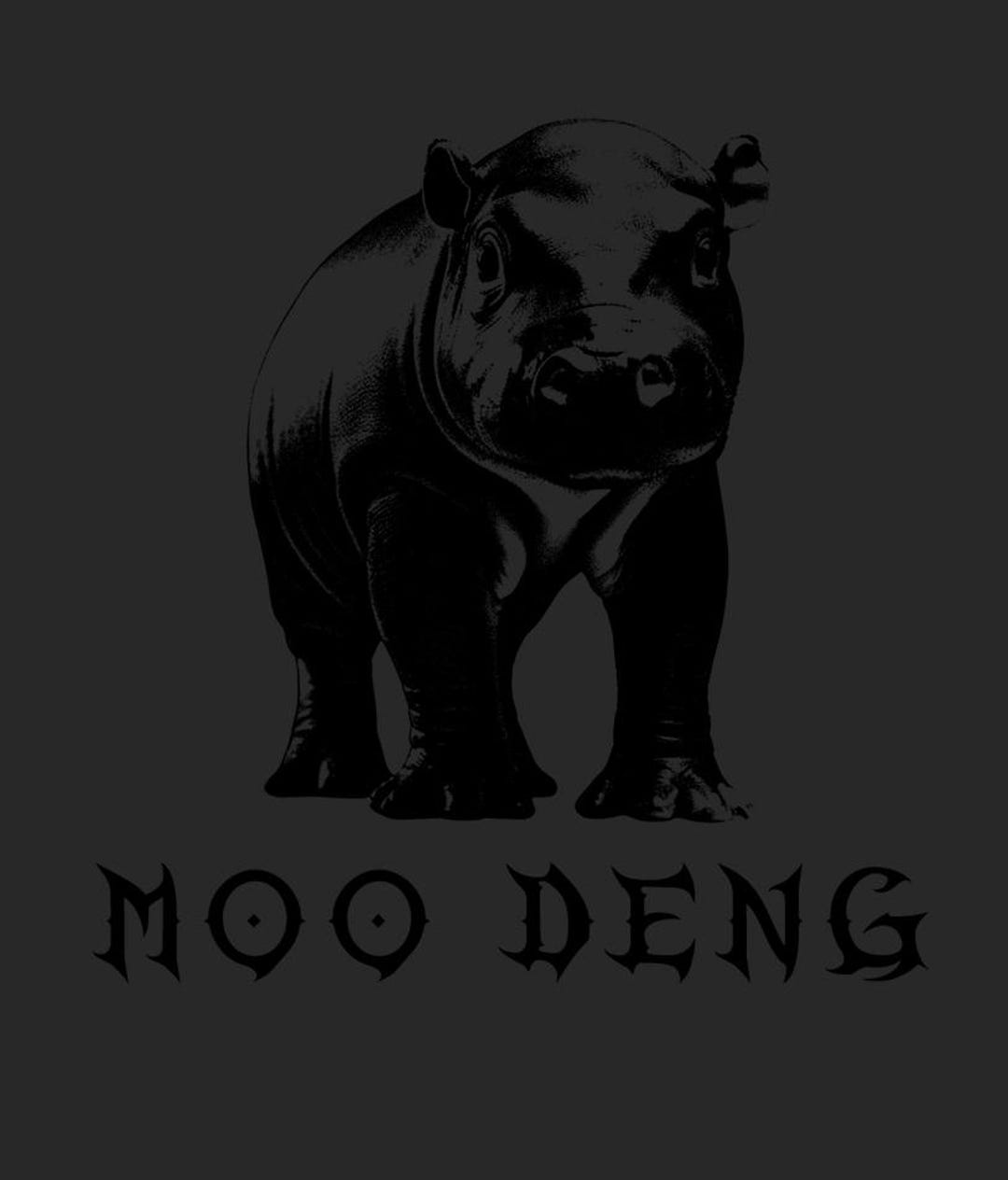Moo Deng Design PNG - Etsy
