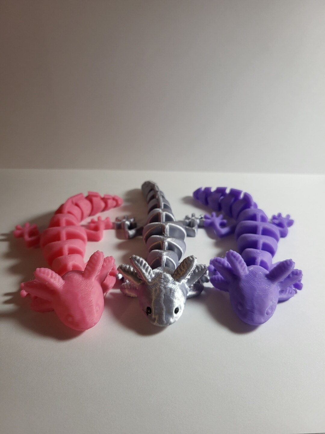 3d Printed Axolotl Fidget - Etsy