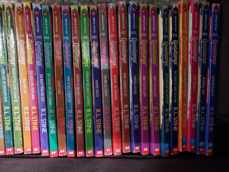 Goosebumps Books R.L. Stine Choose Your Title - Etsy