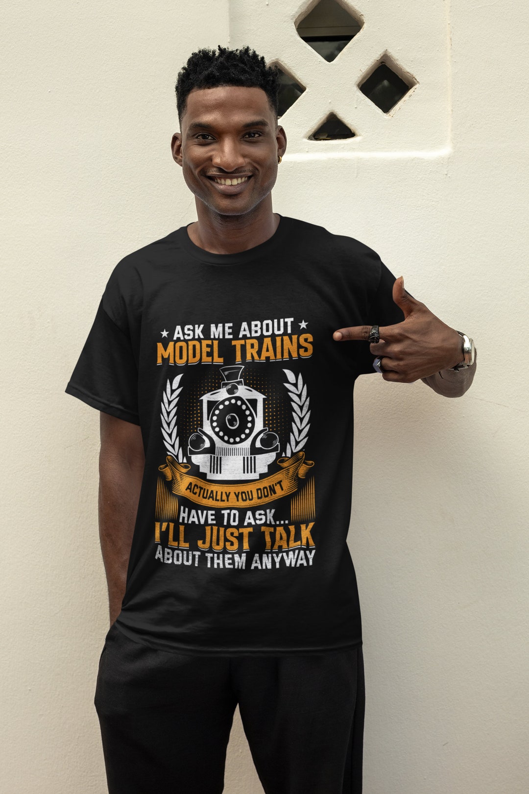 Model Train T-shirt | That's What I Do, Cat Owner Gift, Train Lover ...