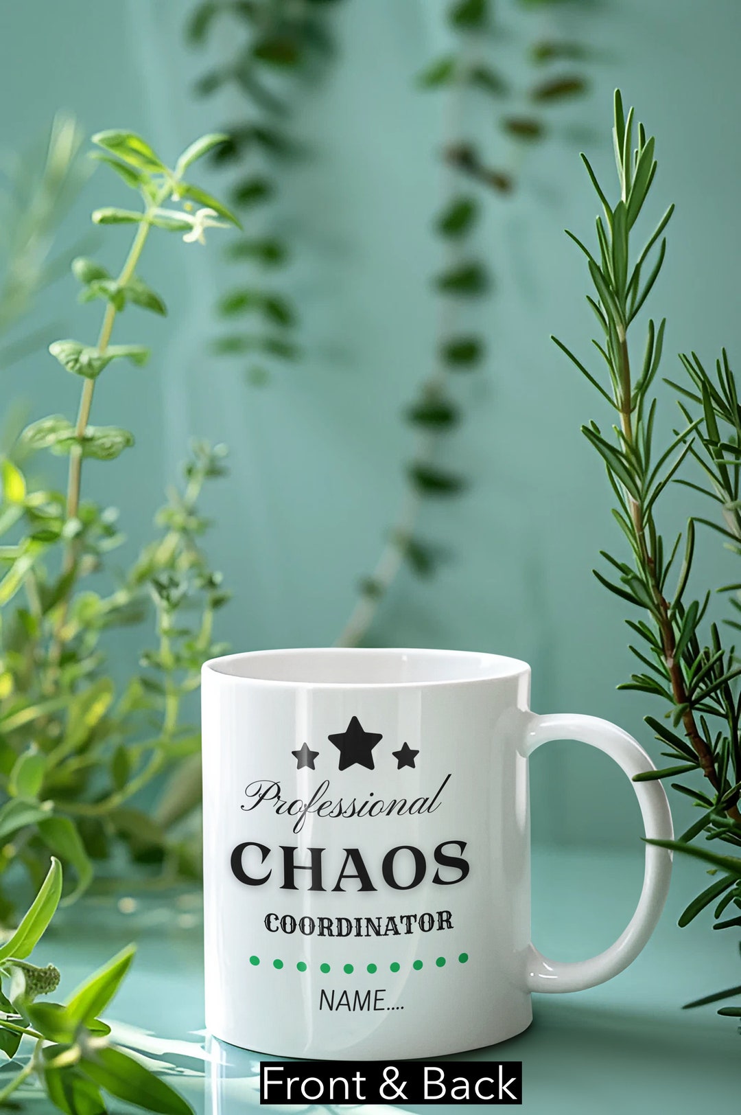 Chaos Cordinator Ceramic Mug Custom Mug Coworker,office Manager Gift ...