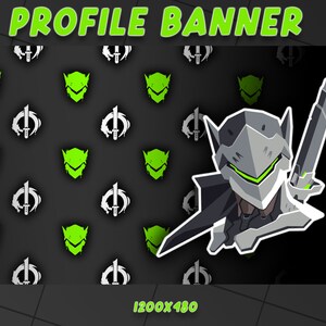 Genji Shimada Overwatch 2 Twitch Profile Banner - Etsy