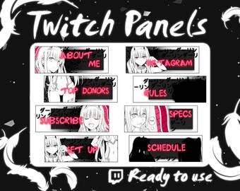Anime Girl Panels - Etsy