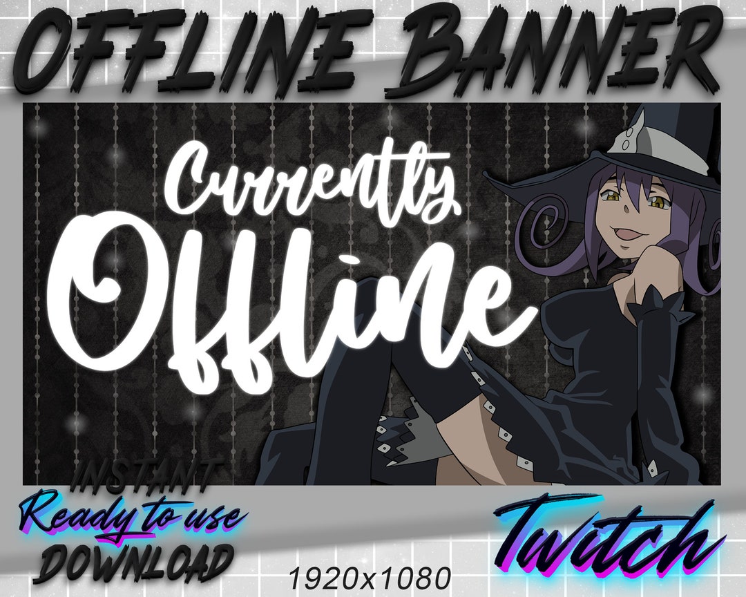 Anime Twitch Offline Banner Blair - Etsy