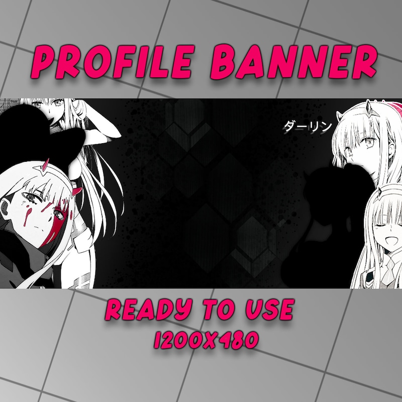 Anime Girl Banner - Etsy