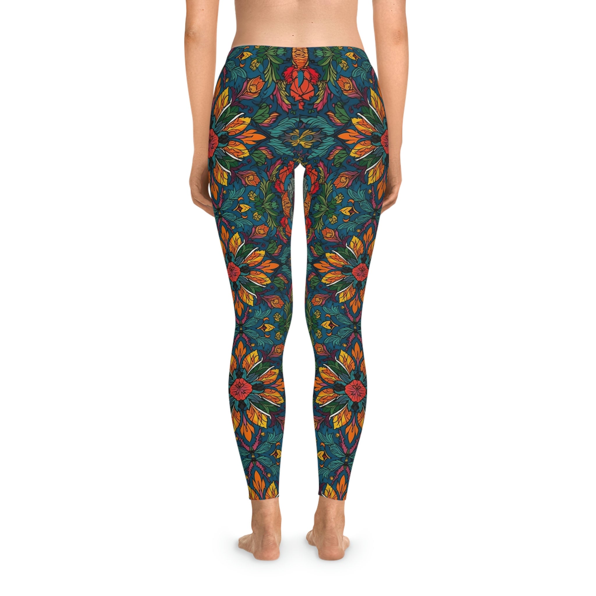 Haft Rang Leggings for Women Soft Stretchy Persian Hippie - Etsy