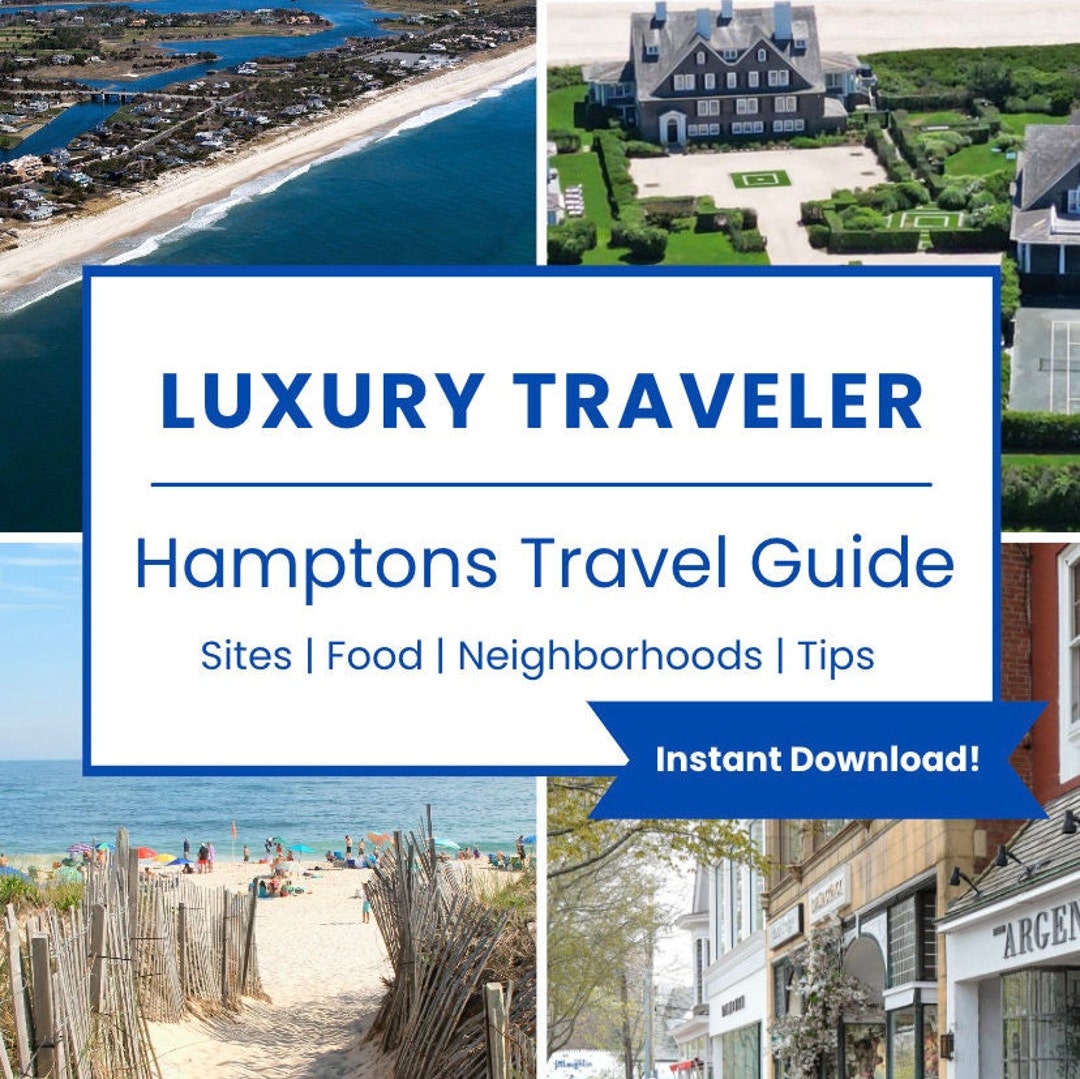 The Hamptons Travel Guide - Etsy