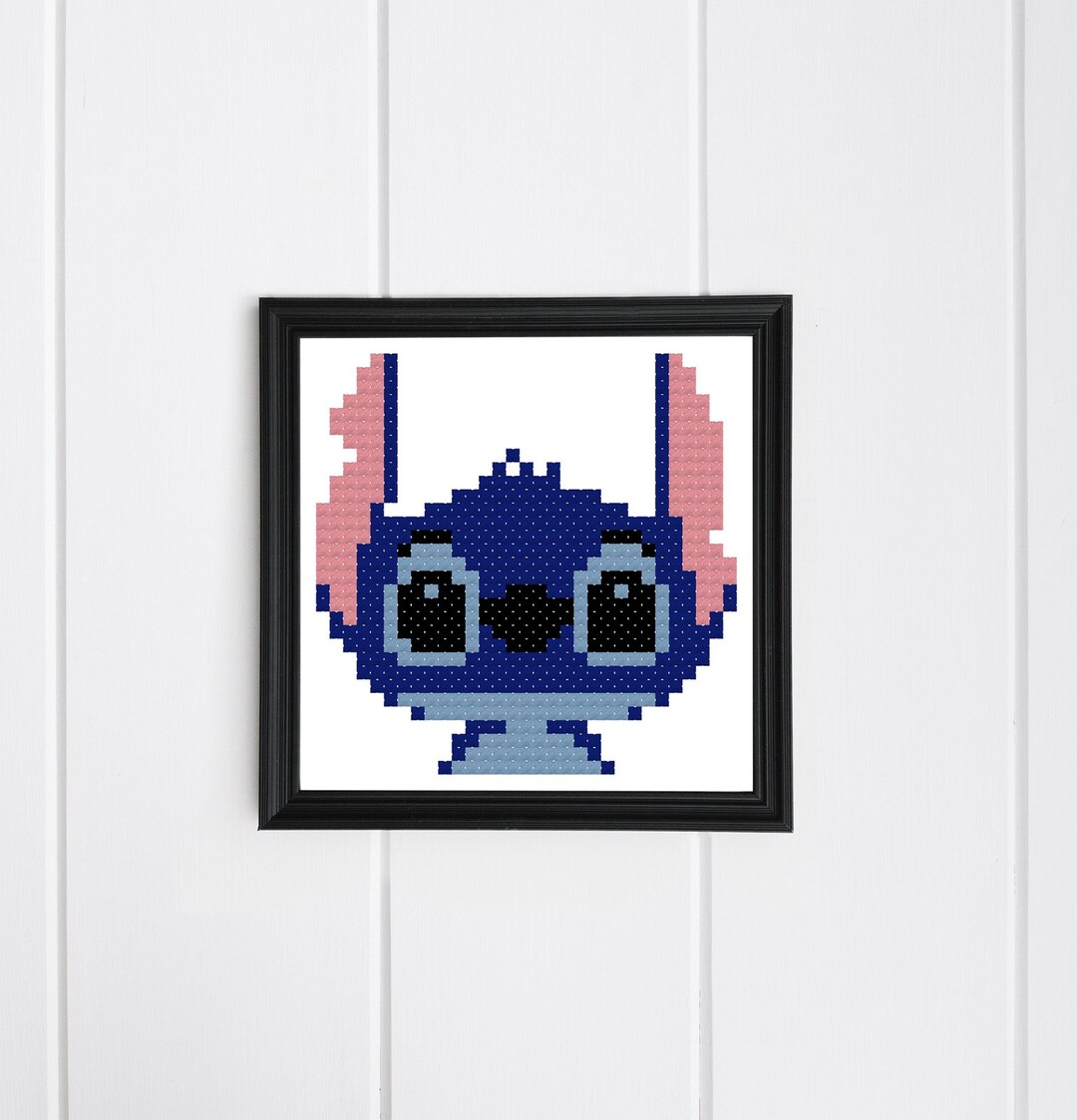 Lilo and Stitch Cross Stitch Pattern PDF, Handmade Gift for Movie Lover ...