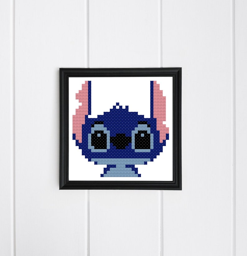Lilo and Stitch Cross Stitch Pattern PDF, Handmade Gift for Movie Lover ...