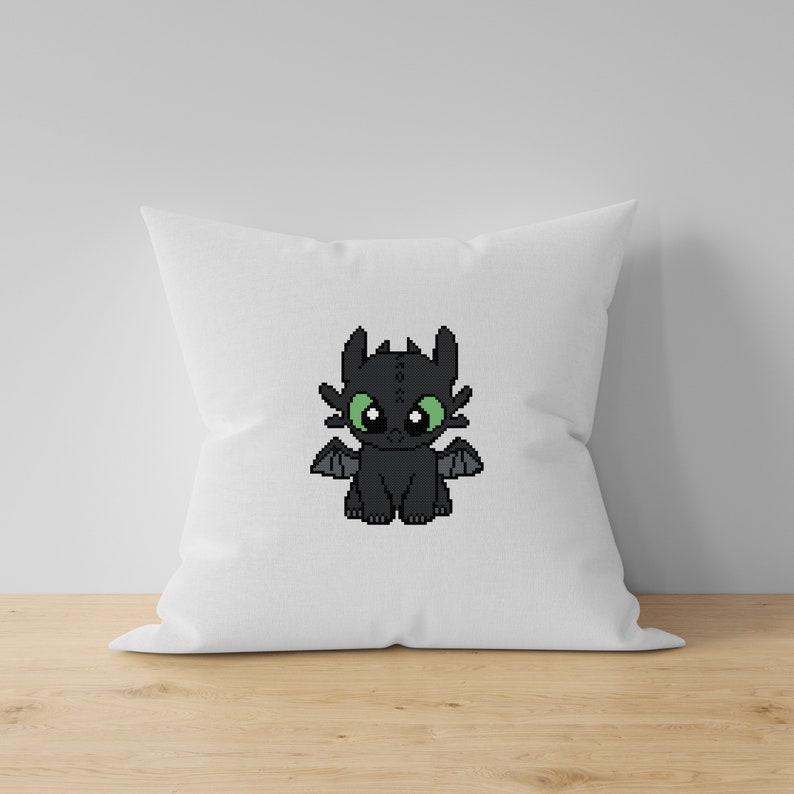 How to Train Your Dragon Cross Stitch Pattern PDF, Handmade Gift Movie ...