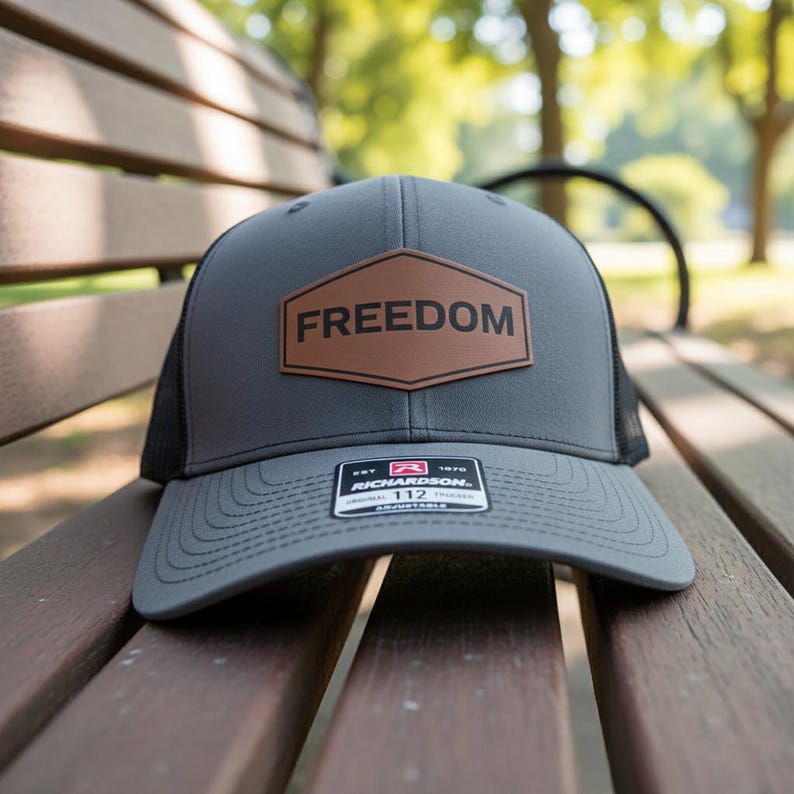 Charlie Kirk Hat, Freedom Trucker Hat, Richardson 112, Political Free ...