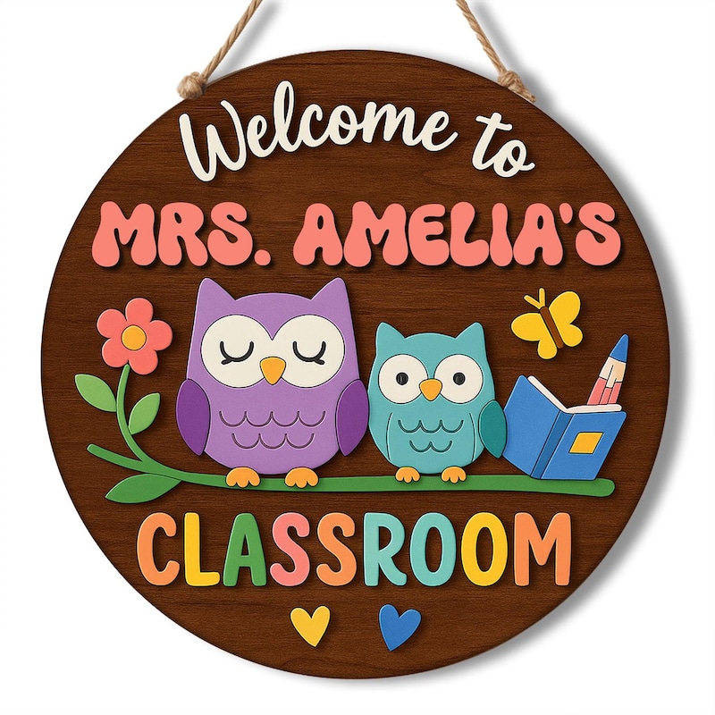 Owl Door Decor - Etsy