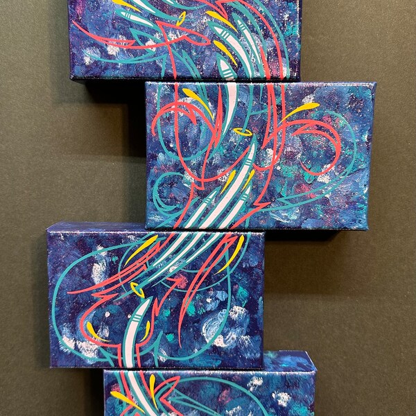 Pinstripe Art - Etsy