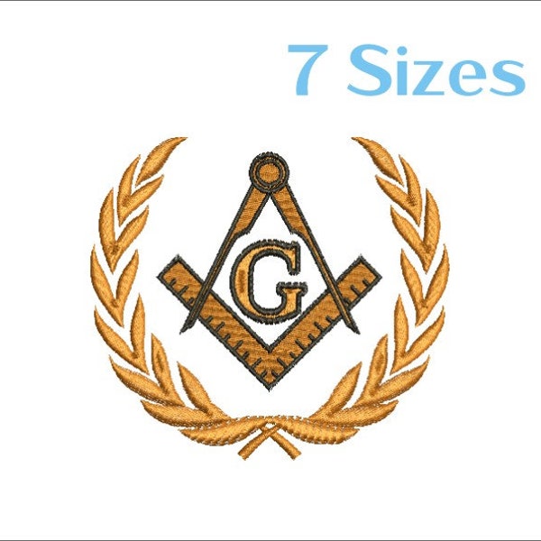 Masonic Symbols Embroidery - Etsy