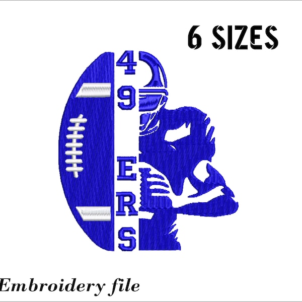 49ers Cross Stitch Pattern - Etsy