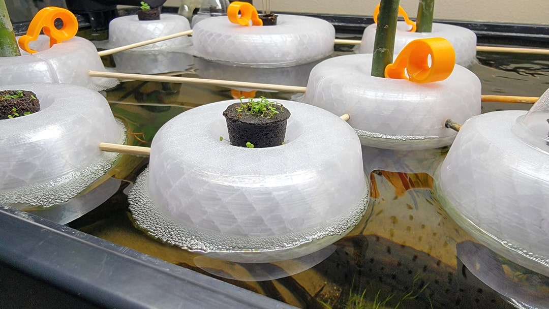 3pack Hydroponic Plug Floats: Hydroponic/aquaponic Float System - Etsy