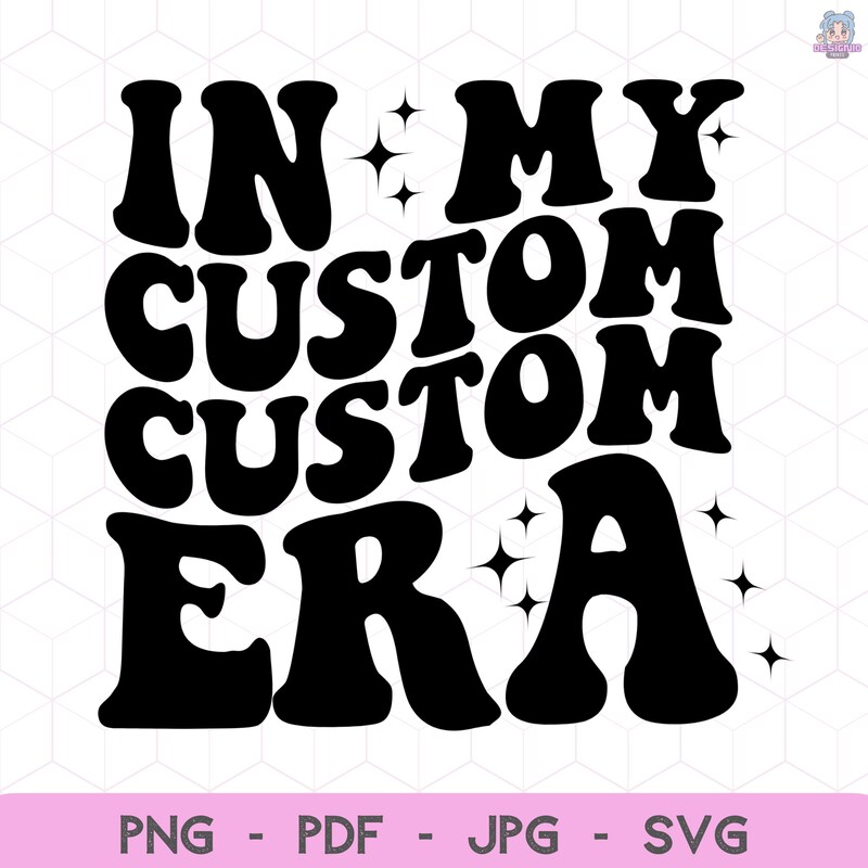 In My Era Wavy Font - Etsy