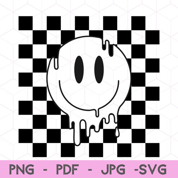 Smiley Face Svg - Etsy