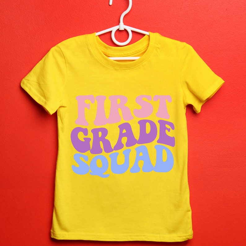First Grade Squad Svg, First Grade Squad Png, First Grade Squad Shirt ...