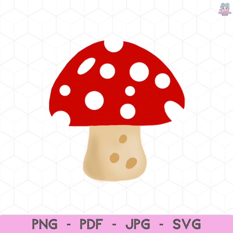 Red Mushroom - Etsy