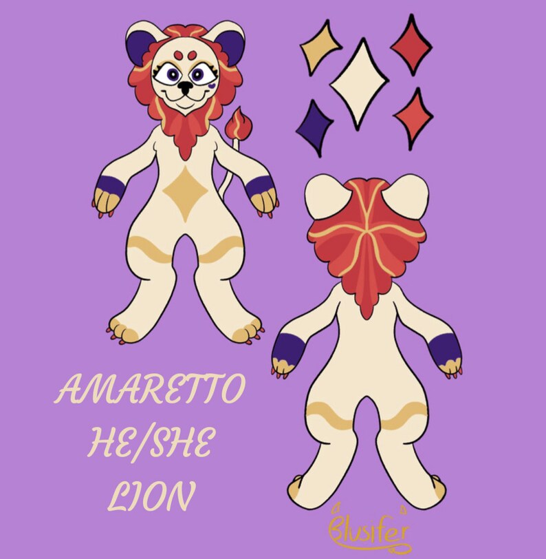 Custom Character Reference Sheet Etsy