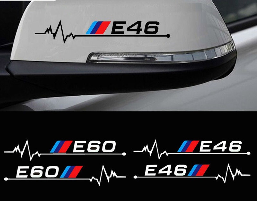 M Sport M Performance Rearview Wing Mirror Decal Stickers 2pcs - Etsy