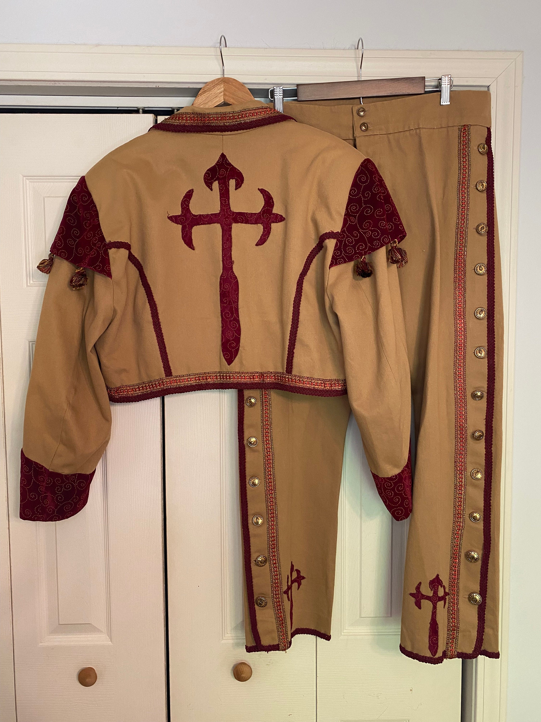 Vintage Mexican Vaquero Suit - Etsy