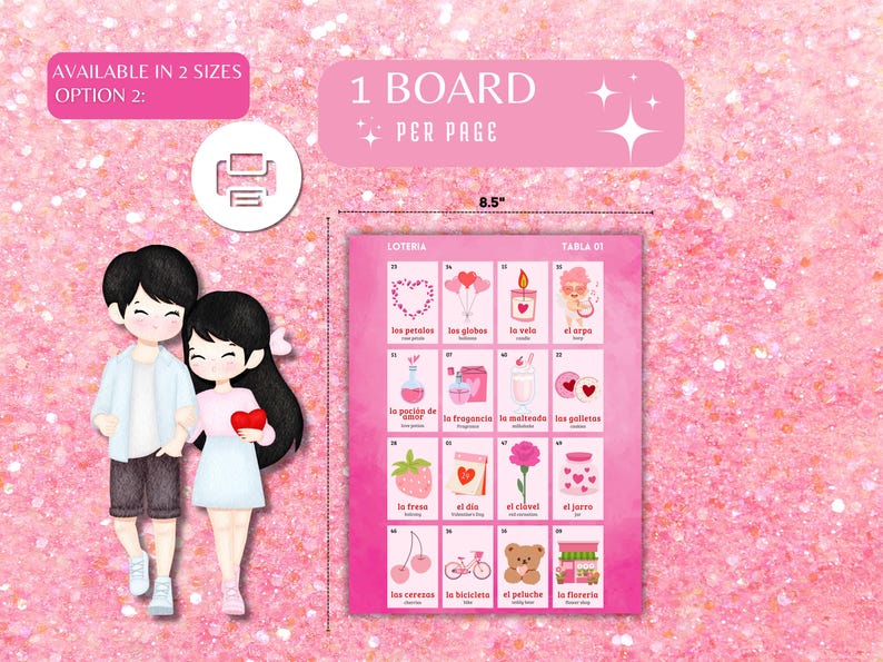 Lotería De San Valentín, Valentine's Day, Juego, Fiesta, Amor Y Amistad ...
