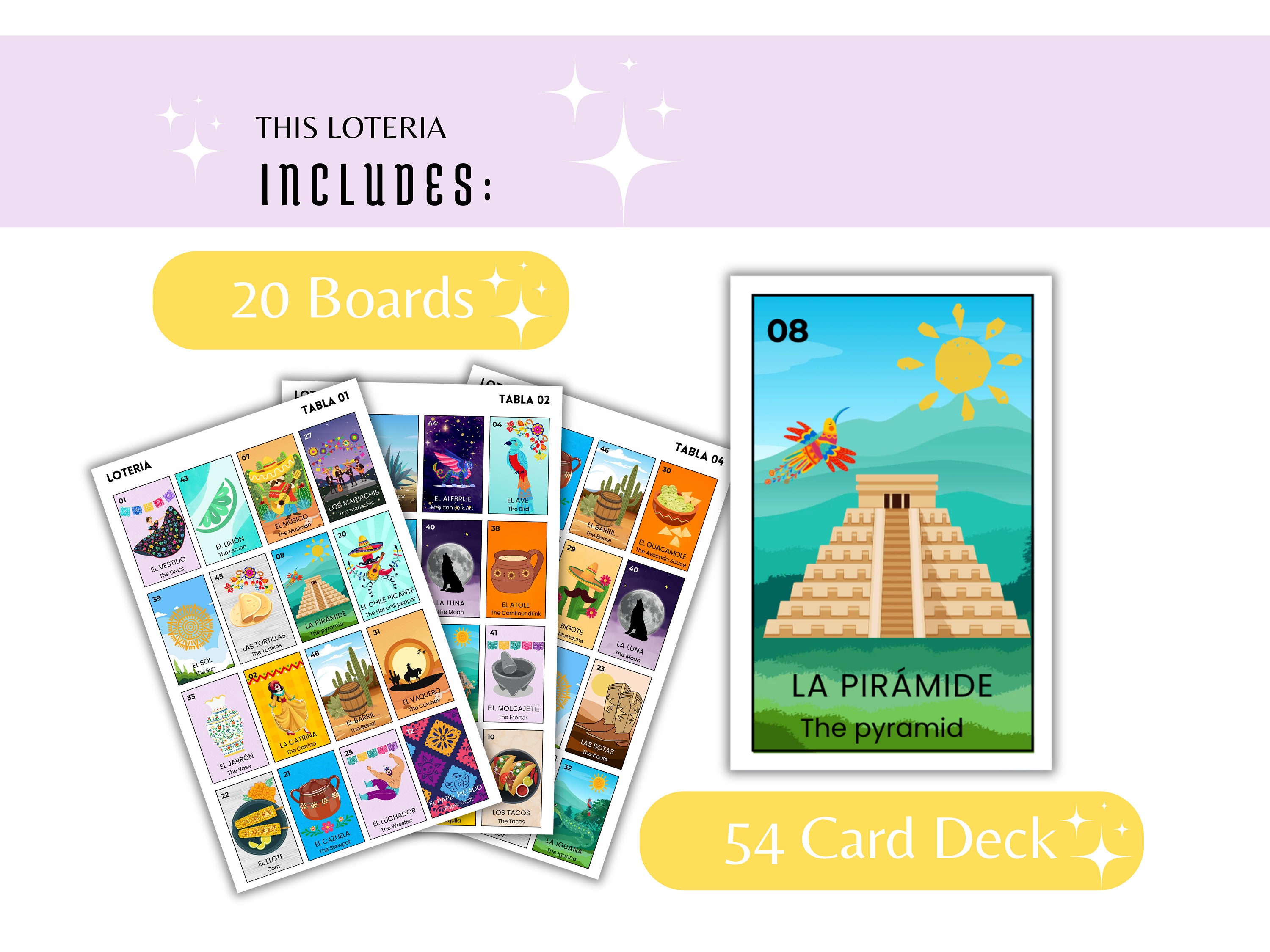 Mexican Loteria-friendly, Mexican Bingo, Celebrate, Party Games ...