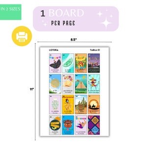 Mexican Loteria-friendly, Mexican Bingo, Celebrate, Party Games ...