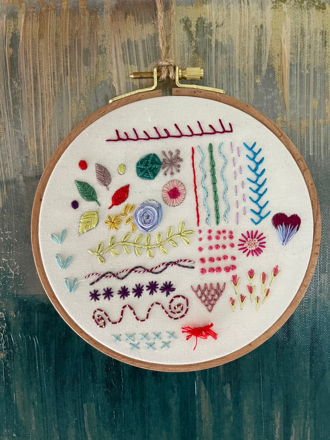 Beginner Stitches Project Kit - Etsy