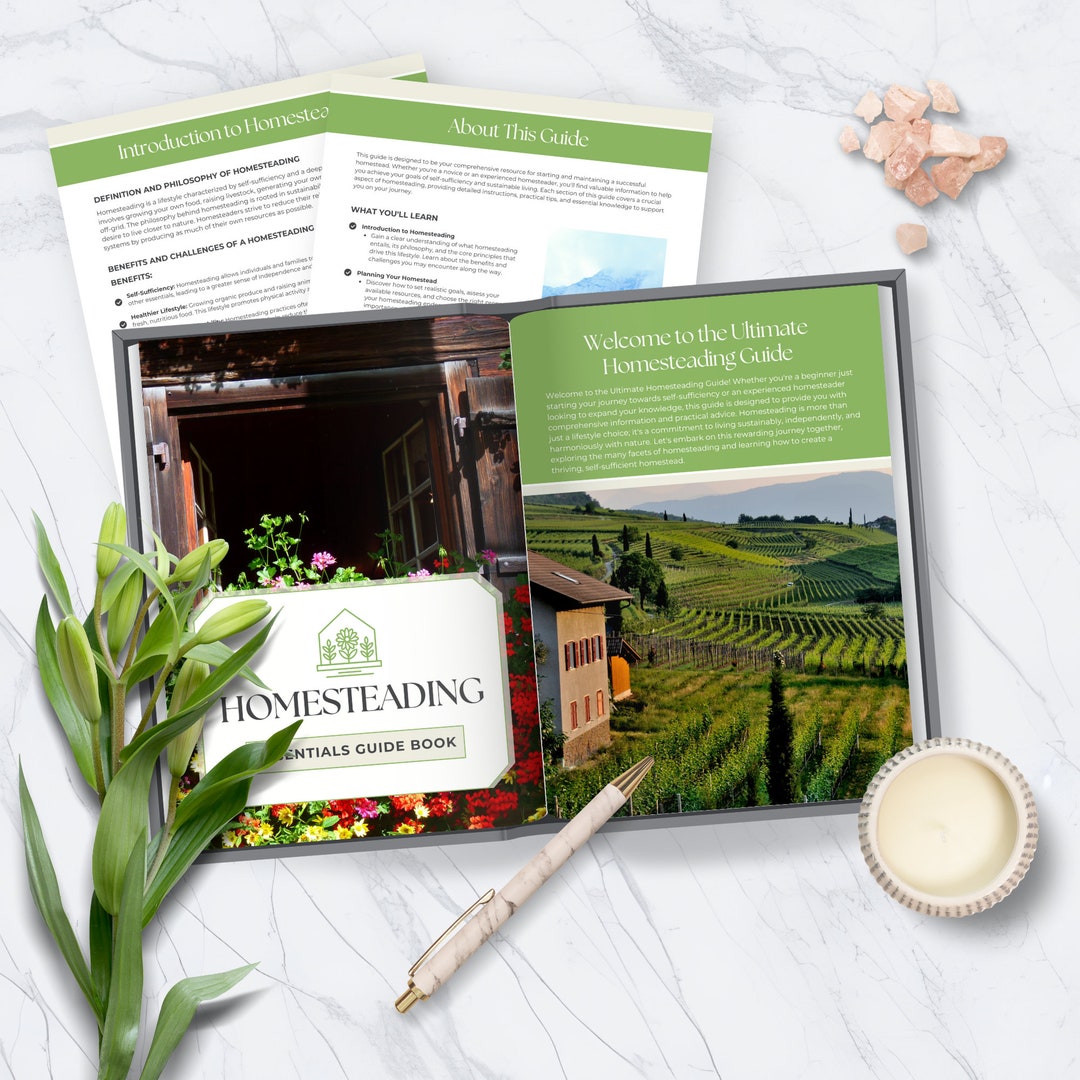 Essential Homesteading Guide I Homesteading for Beginners I Homestead ...