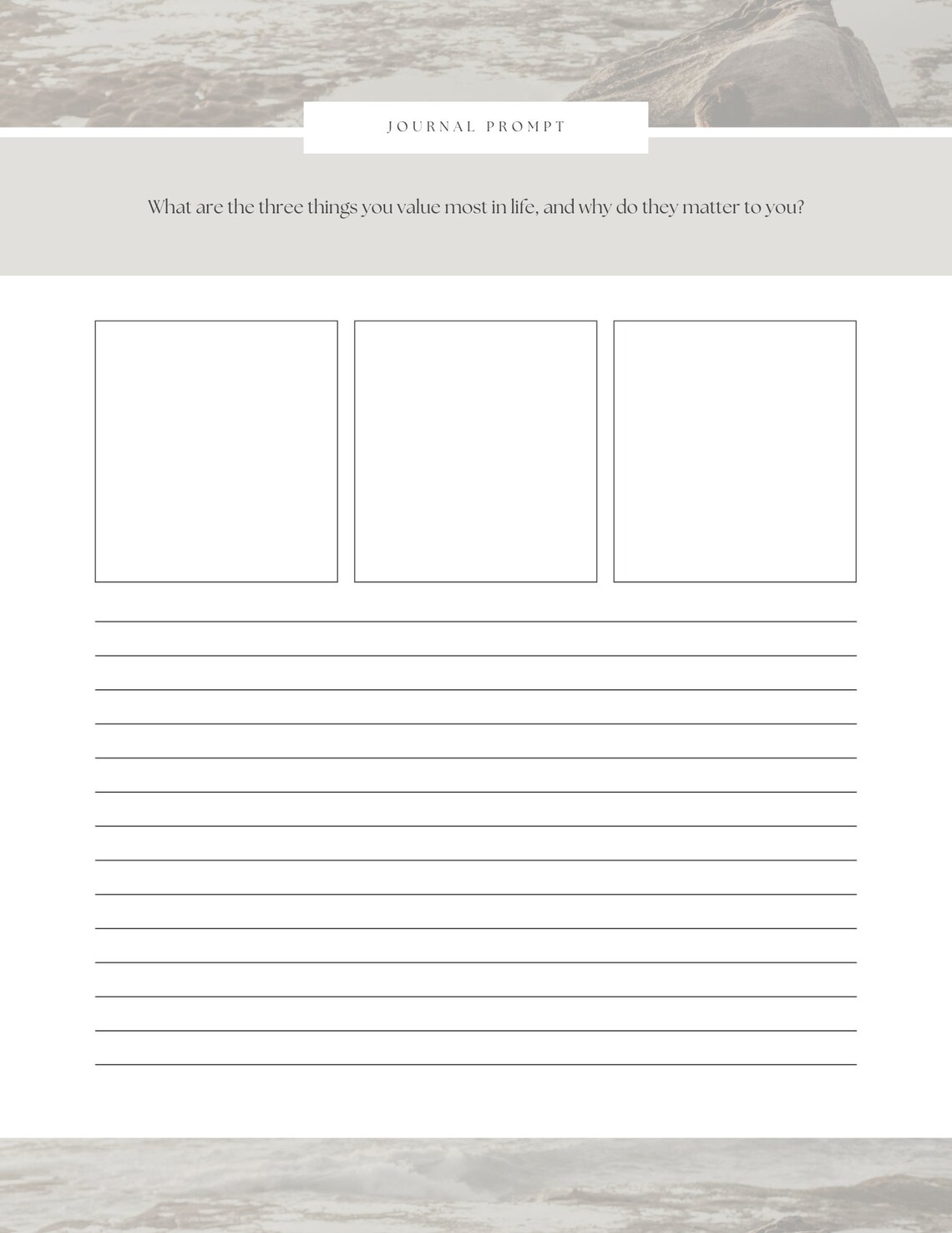 Self Discovery Journal, Printable Journal, Self-reflection, Self-help ...
