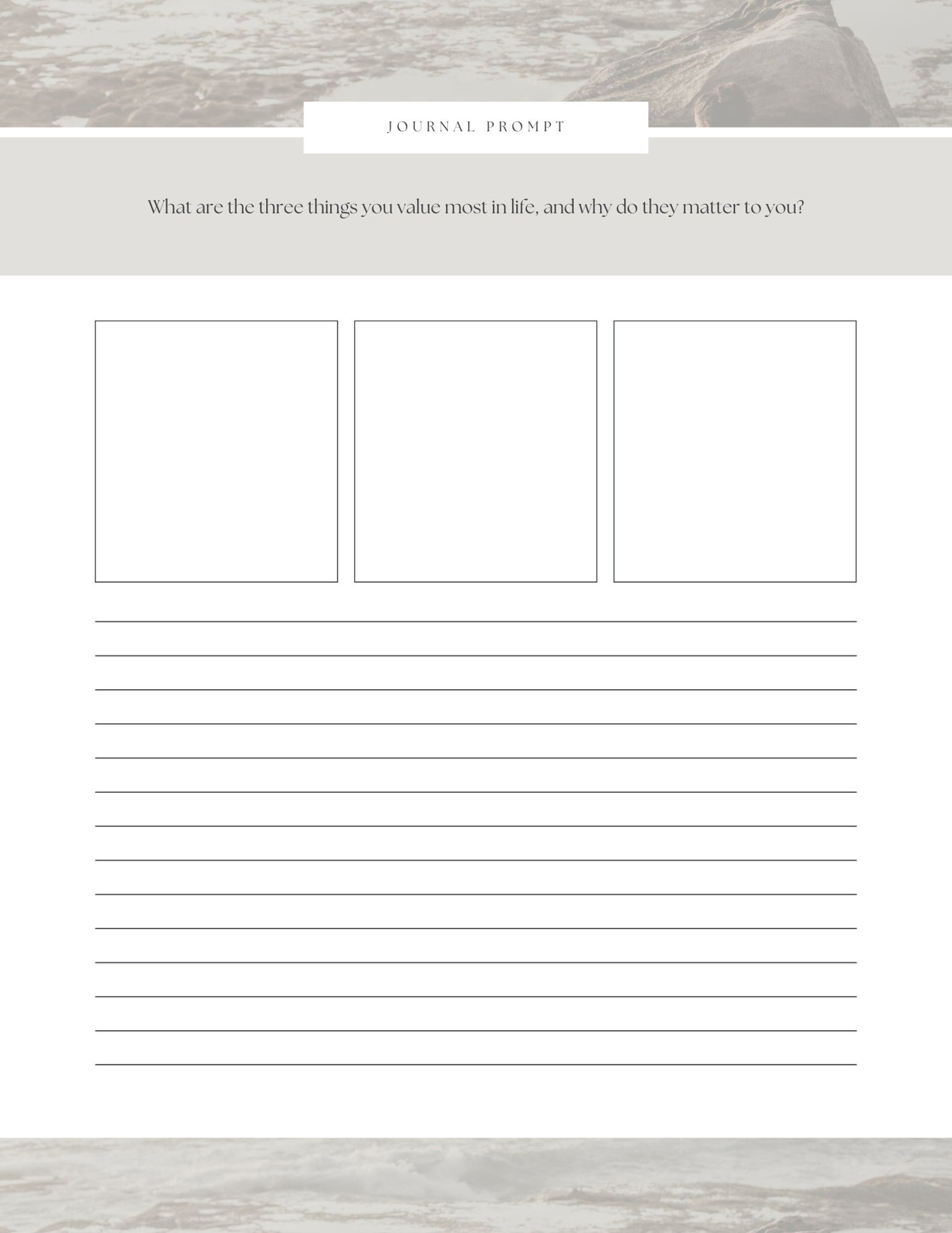 Self Discovery Journal, Printable Journal, Self-reflection, Self-help ...