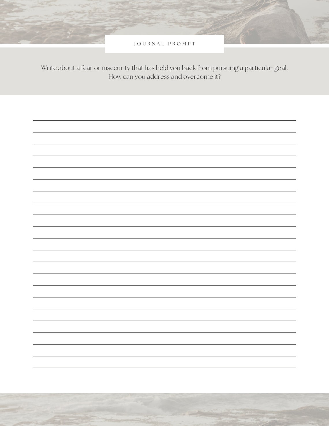 Self Discovery Journal, Printable Journal, Self-reflection, Self-help ...