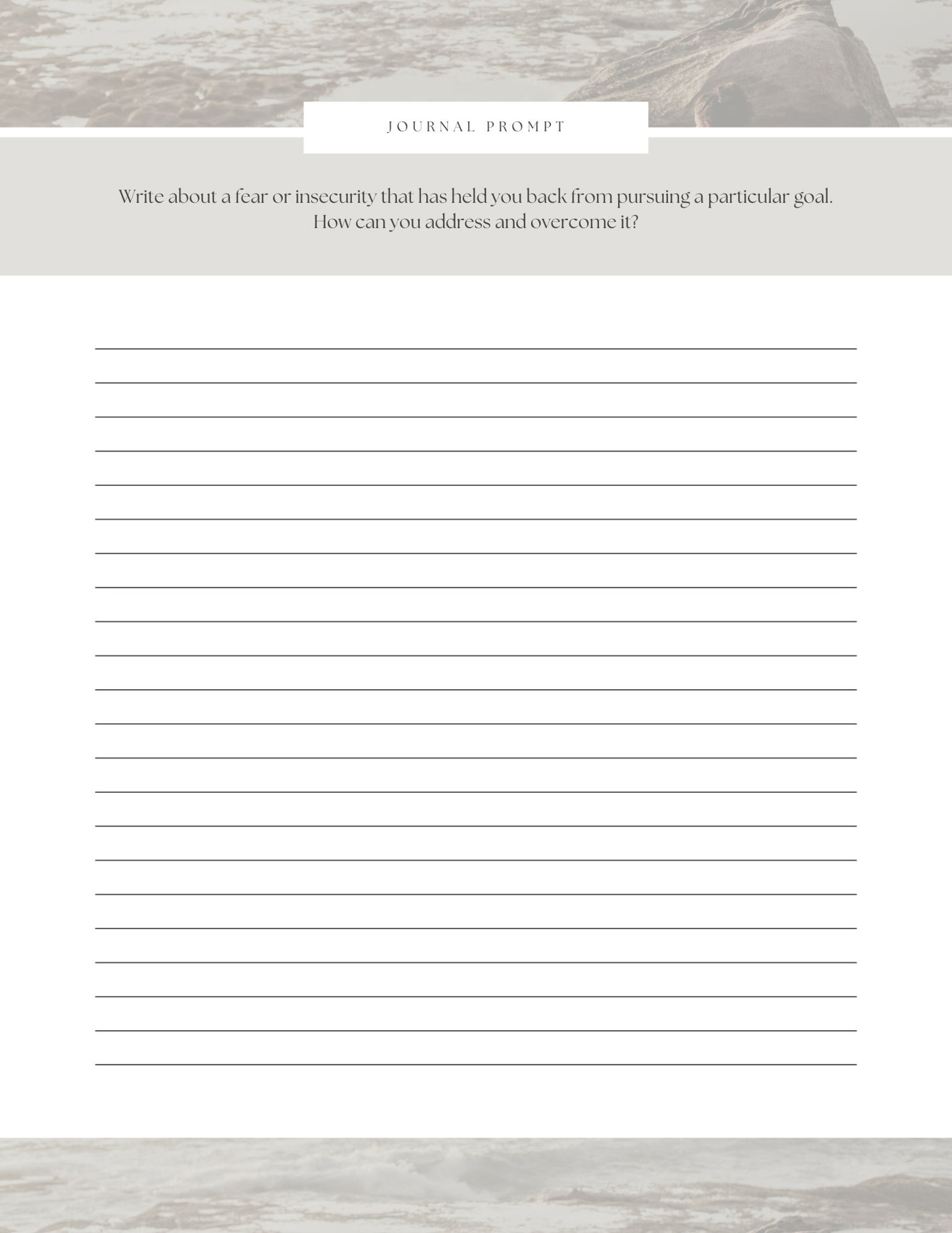 Self Discovery Journal, Printable Journal, Self-reflection, Self-help ...