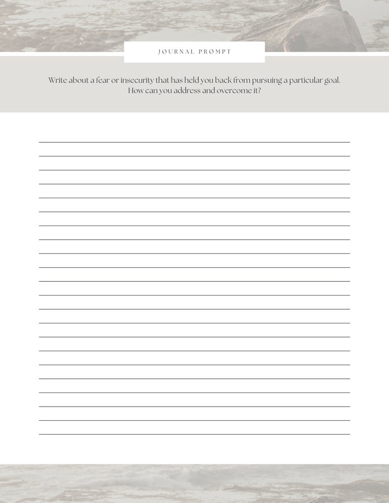 Self Discovery Journal, Printable Journal, Self-reflection, Self-help ...