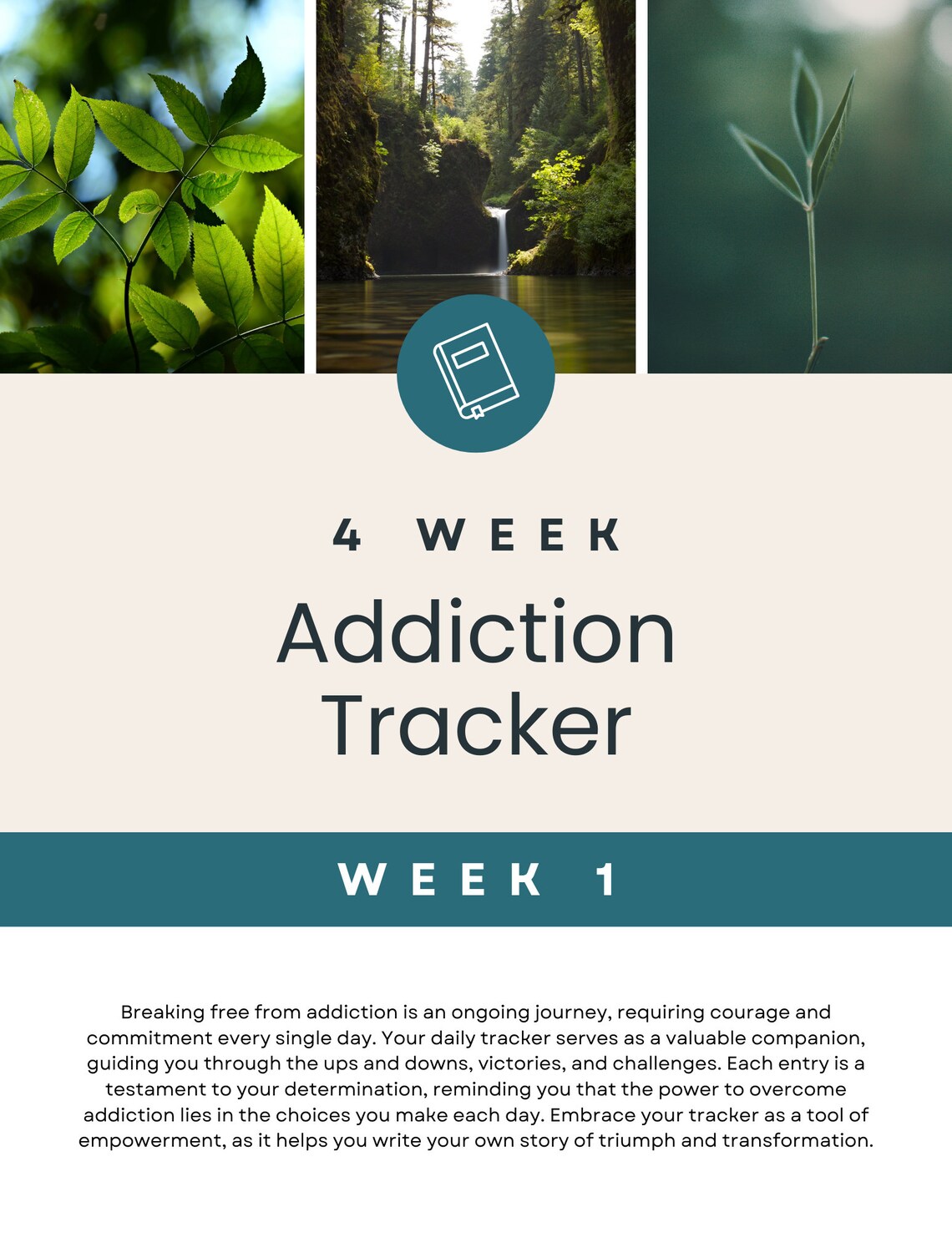 Ultimate Overcoming Addiction Journal I Printable Planner I Guided ...