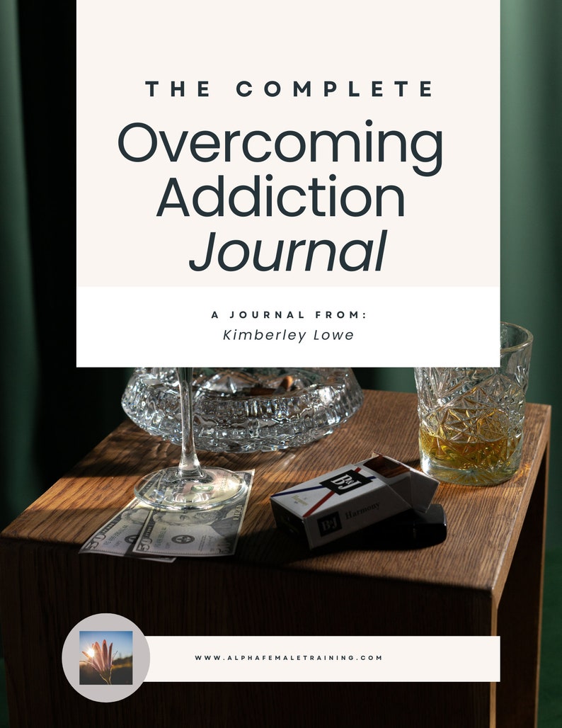 Ultimate Overcoming Addiction Journal I Printable Planner I Guided ...