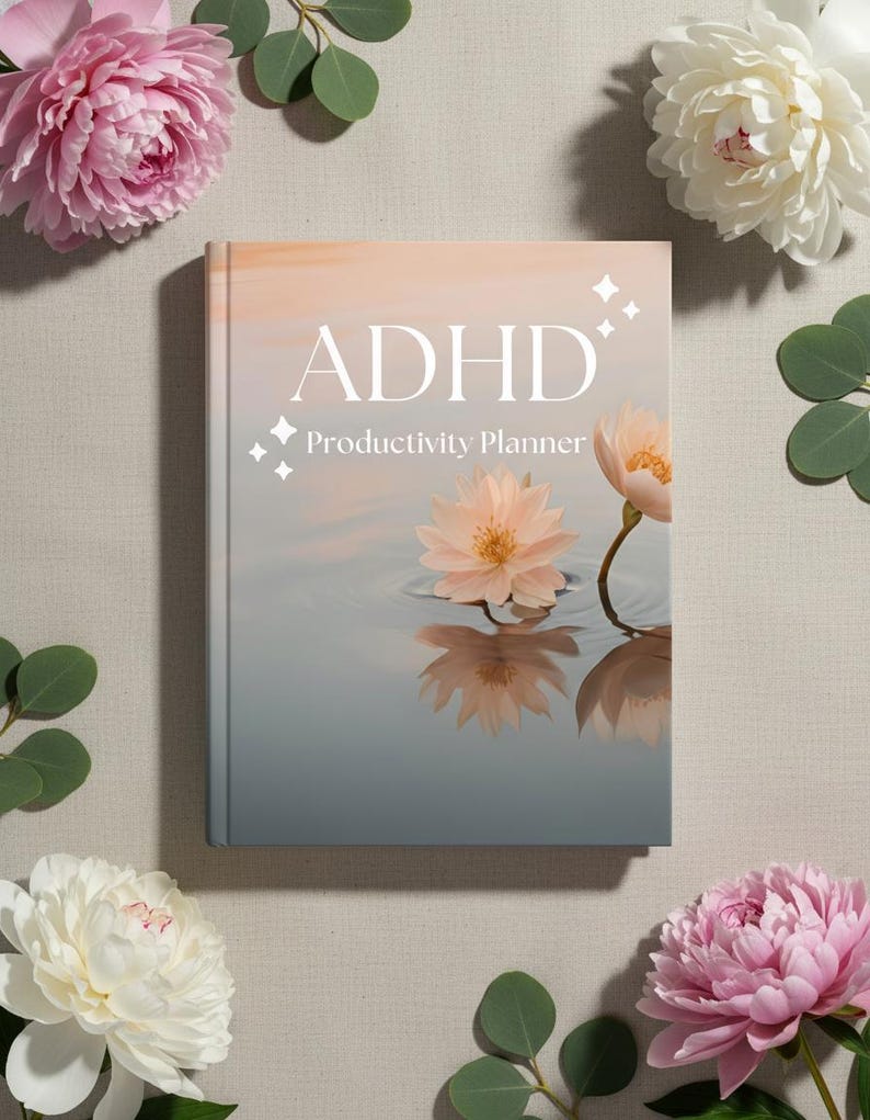ADHD Productivity Planner | Printable 31-page Focus & Organization ...