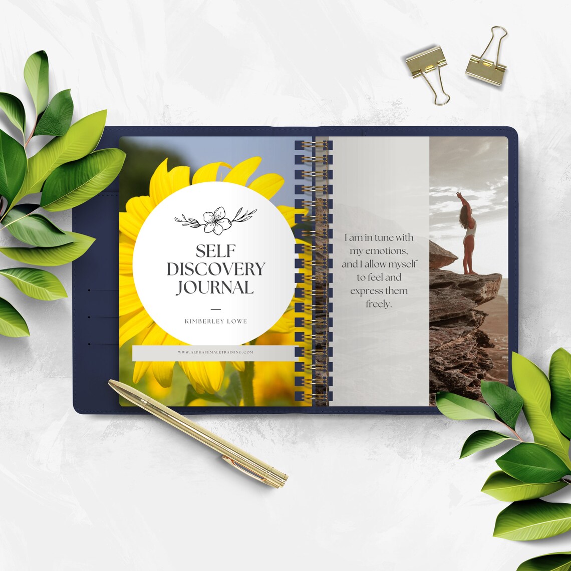 Self Discovery Journal, Printable Journal, Self-reflection, Self-help ...