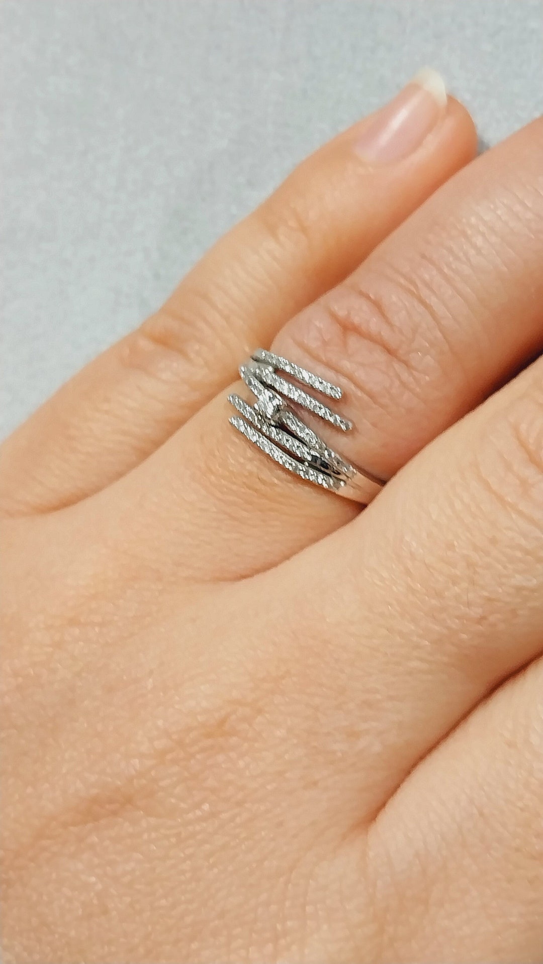 14k Gold Timeless Engagement Ring in Diamond Gold Classic Ring in ...