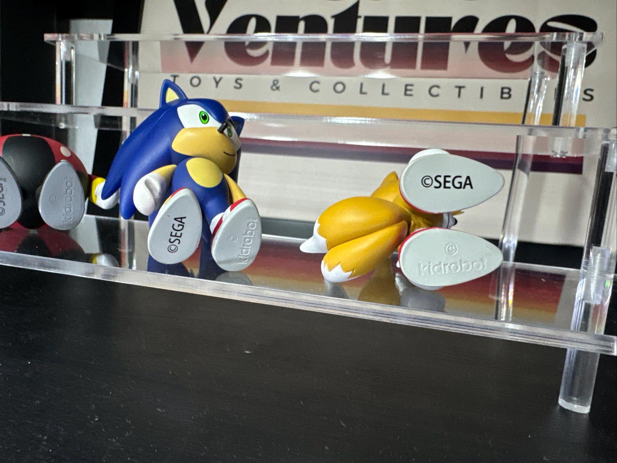 Sonic the Hedgehog Kidrobot Tails Dr Eggman Lot Vinyl Mini Figures Sega ...