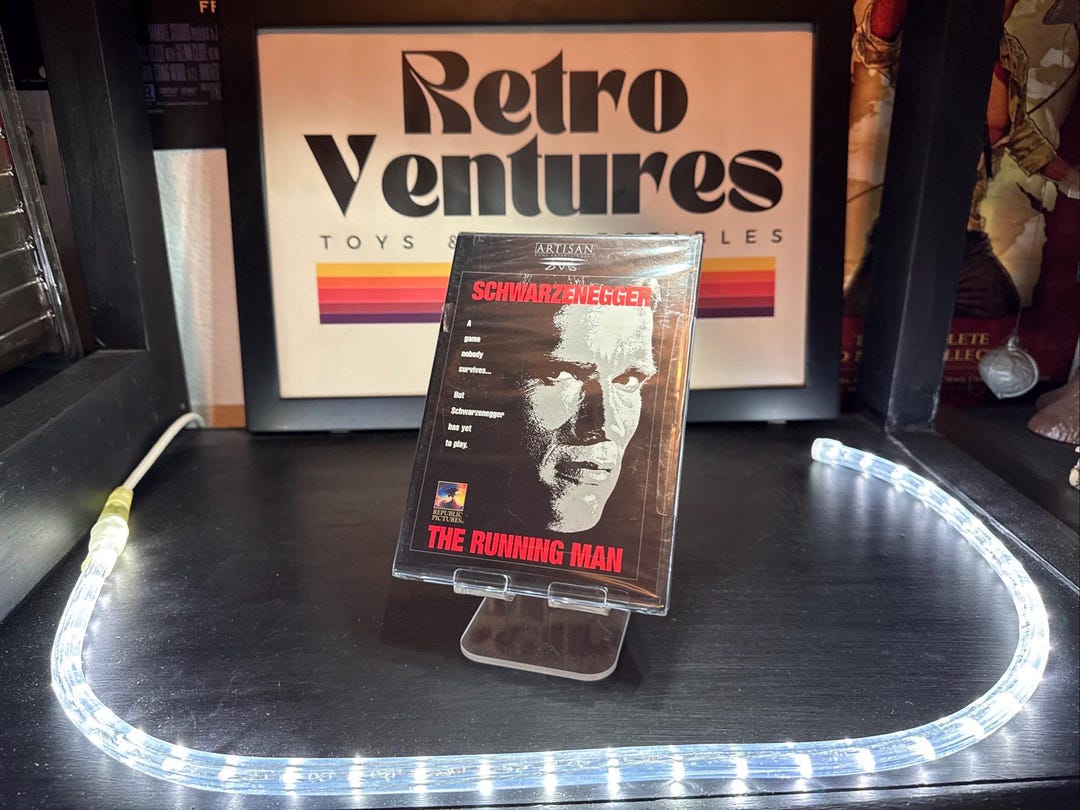 The Running Man DVD 1999 Sealed Arnold Schwarzenegger Artisan VG+ - Etsy
