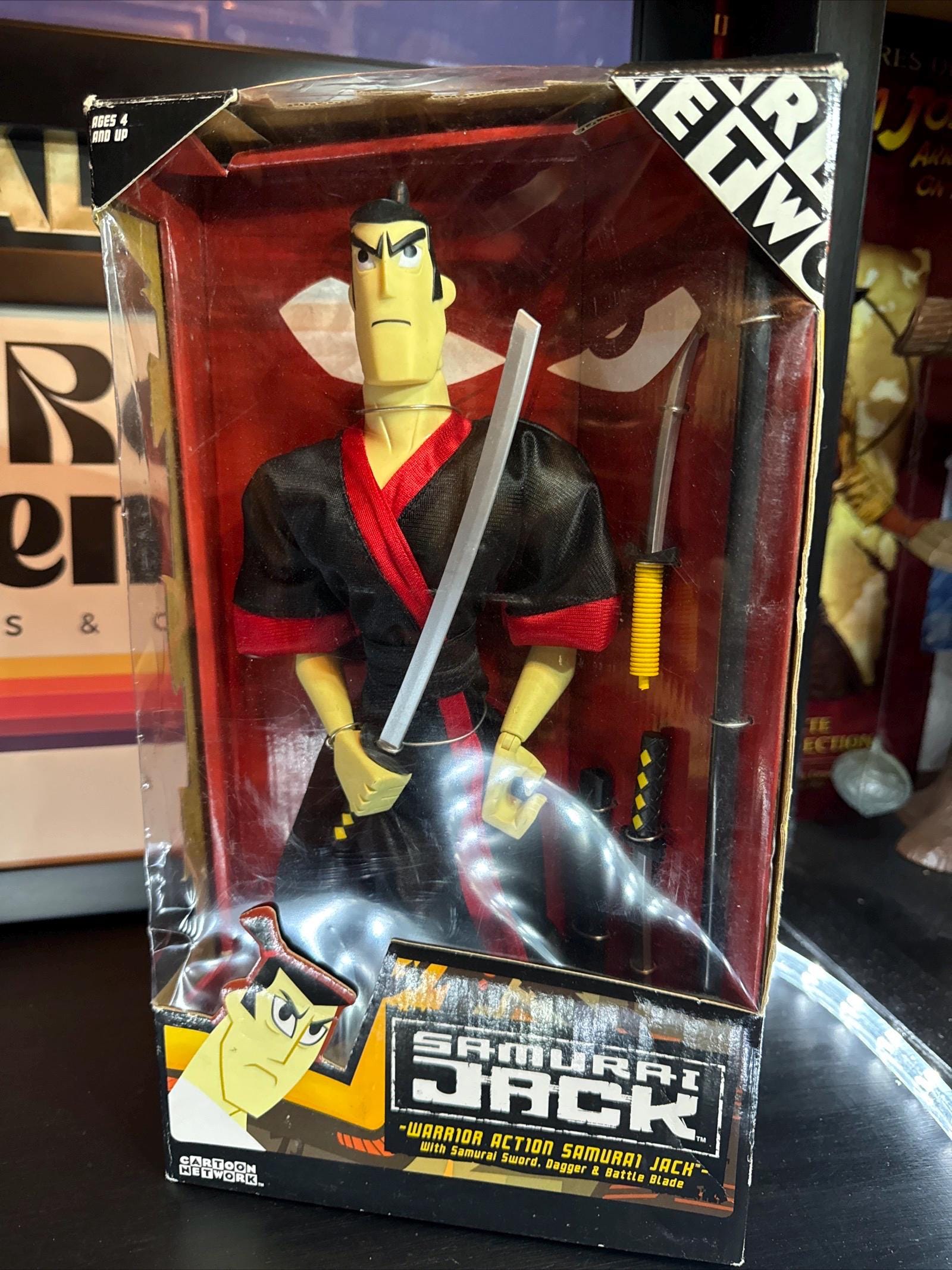 Cartoon Network Warrior Action Samurai Jack 12” Action Figure 2001 ...