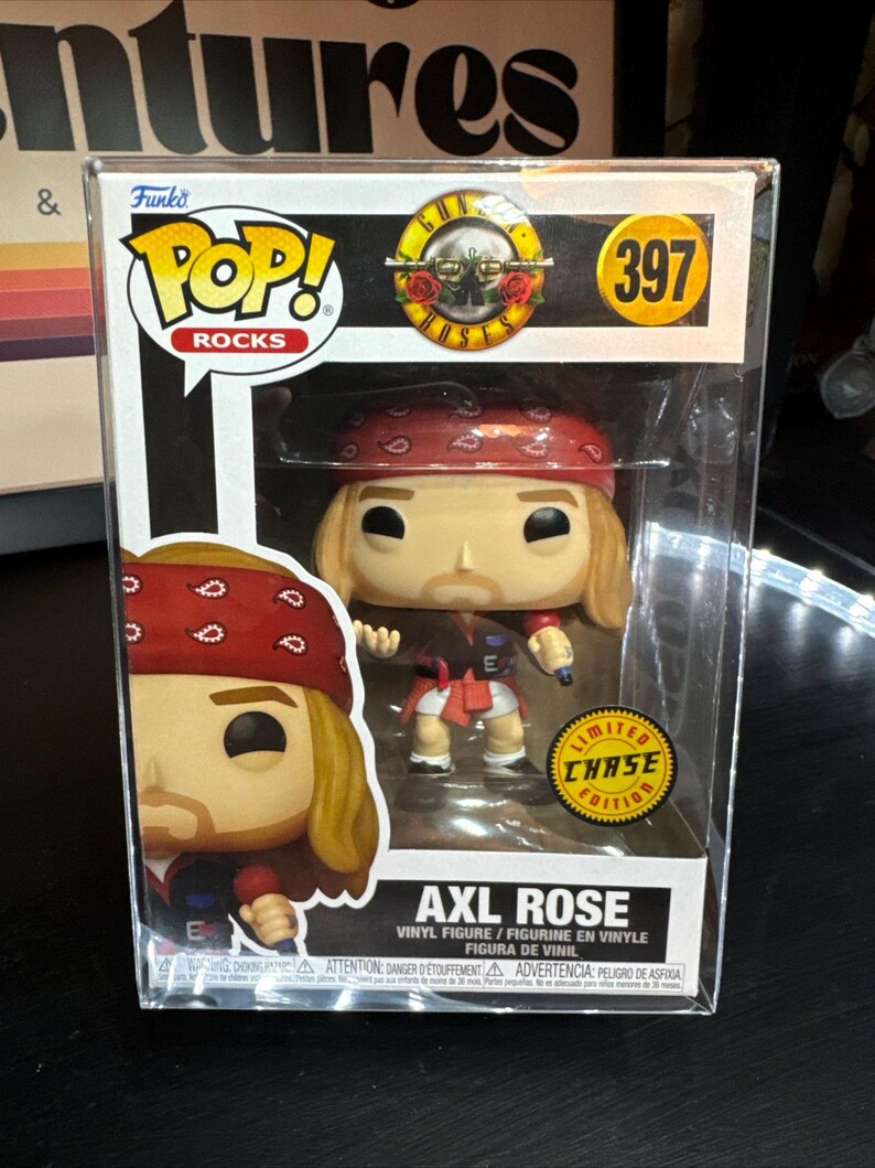 Funko POP! Rocks Axl Rose Guns N Roses #397 Limited Edition Chase Pop ...