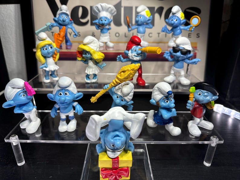 The Smurfs Mcdonald's Happy Meal Toys Peyo 2011 Lot of 14 Pcs VG - Etsy