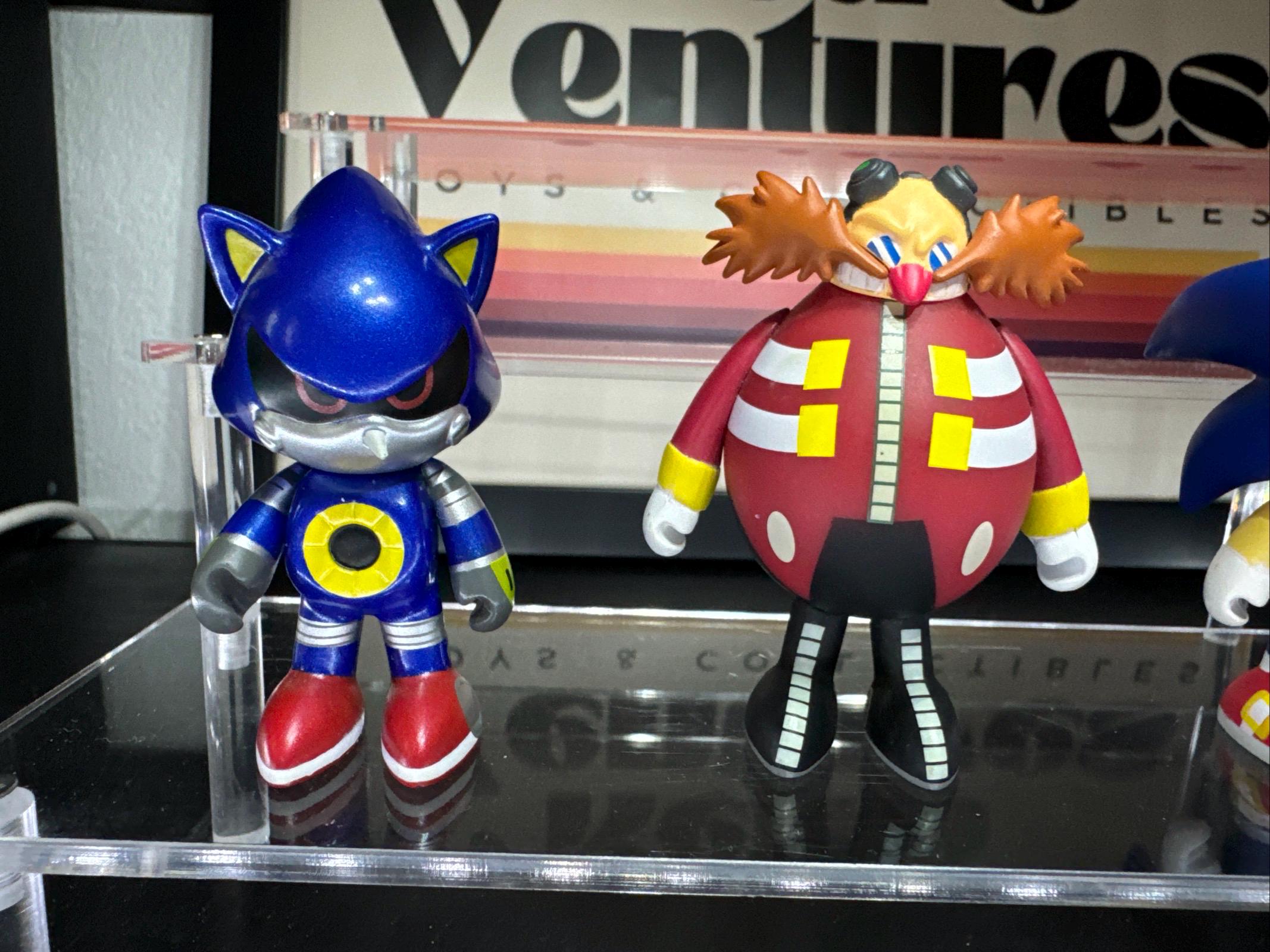 Sonic the Hedgehog Kidrobot Tails Dr Eggman Lot Vinyl Mini Figures Sega ...