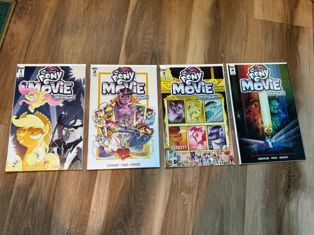 My Little Pony Prequel #1 - #4 2017 IDW First Printing Cover A Sub ...