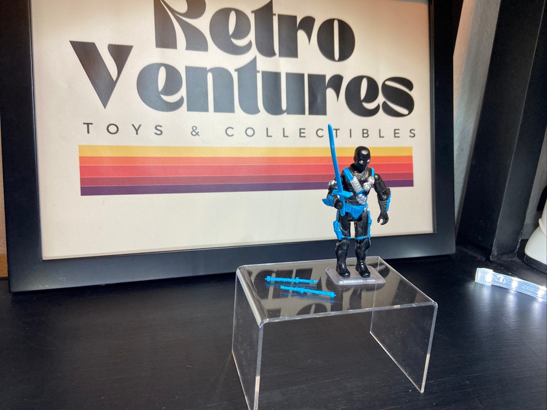 1992 G.I. Joe Ninja Force Snake Eyes Action Figure 3.75 W Accessories ...